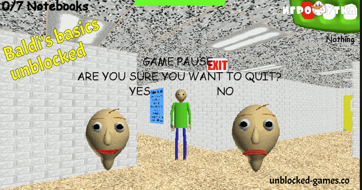 baldi's basics unblocked